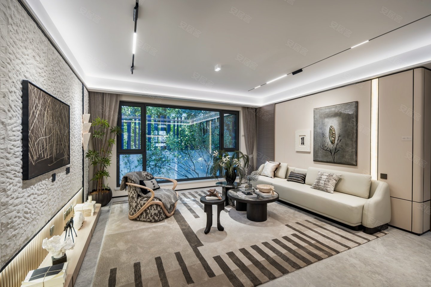 统顺金地春和雲树里动态:统顺金地春和雲树里118平样板间实景-大连安居客